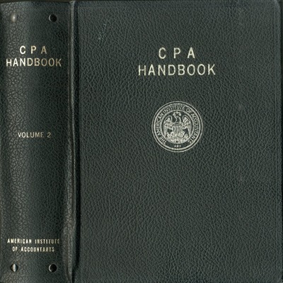 "CPA handbook, volume 2;" by Robert L. Kane