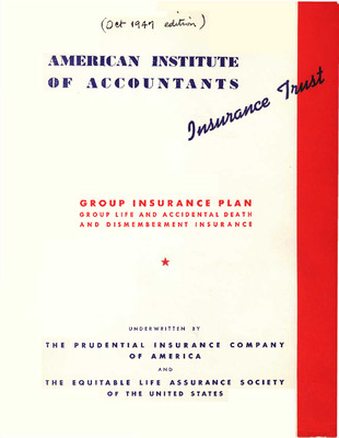 "Group Insurance Plan" by American Institute of Accountants. Insurance ...