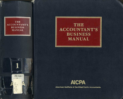 "Accountant's business manual, 2001, volume 1" by William H. Behrenfeld ...