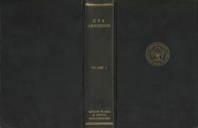 "CPA Handbook, Volume 1" by Robert L. Kane Jr.