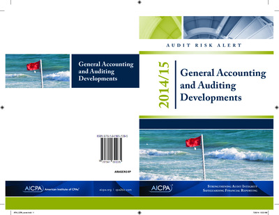 "General accounting and auditing developments, 2014/15; Audit Risk Aler ...