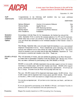"Inside AICPA, September 19, 1994" by American Institute of Certified ...
