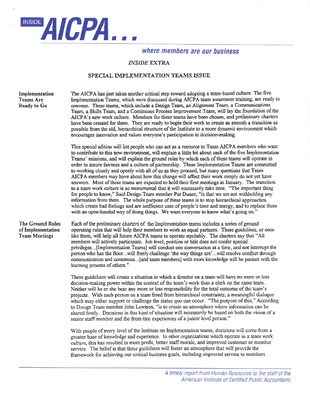 "Inside AICPA, December, 1995" by American Institute of Certified ...