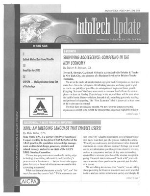 "InfoTech Update, Volume 9, Number 3, May/June 2000" by American ...