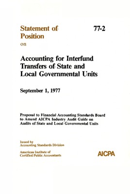 "Accounting for interfund transfers of state and local government units ...