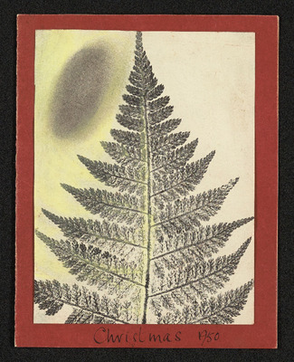 "Card from Kit and Ilse Barker to Hubert Creekmore (18 December 1950 ...