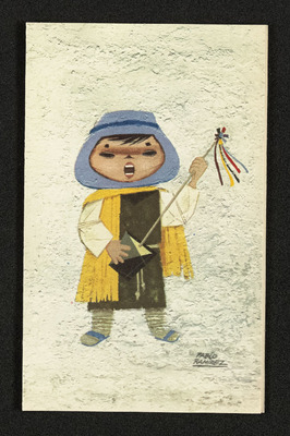 "Greeting Card from Chuck Shrader to Mittie Horton Creekmore (12 Decemb ...