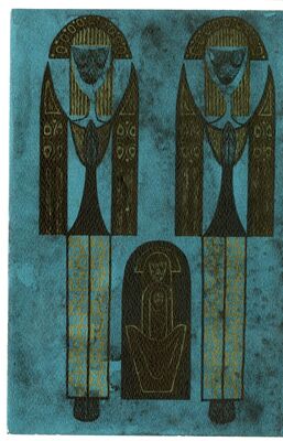 "Christmas card from Chuck Shrader to [Hubert Creekmore?] (undated)" by ...