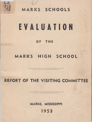 "Marks Schools evaluation of the Marks High School: report of the Visit ...