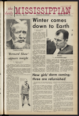 "February 5, 1968" by The Daily Mississippian