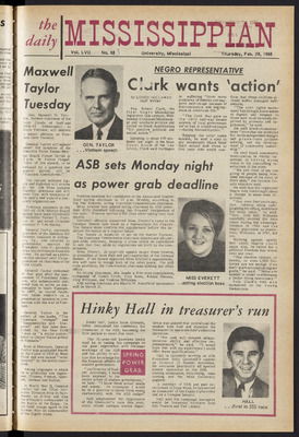 "February 29, 1968" by The Daily Mississippian