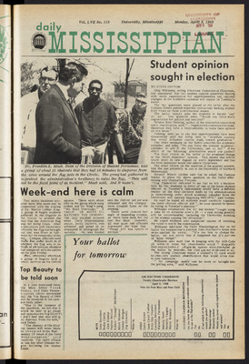 "April 8, 1968" by The Daily Mississippian
