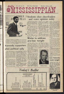 "April 18, 1968" by The Daily Mississippian