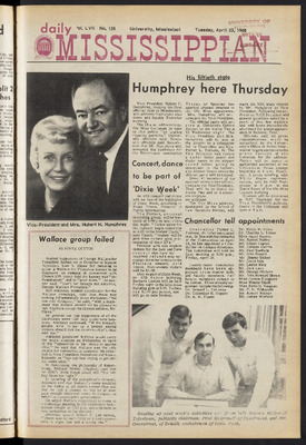 "April 23, 1968" by The Daily Mississippian