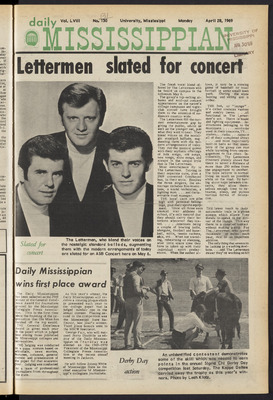 "April 28, 1969" by The Daily Mississippian