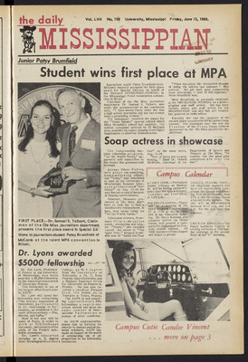"June 13, 1969" by The Daily Mississippian