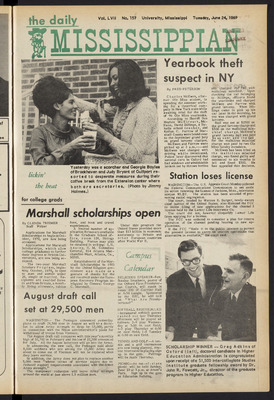 "June 24, 1969" by The Daily Mississippian
