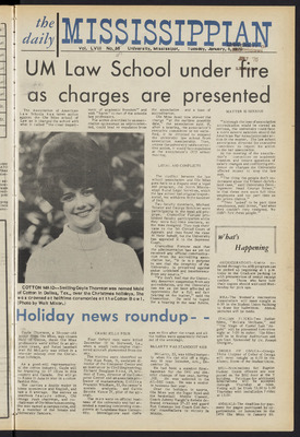 "January 6, 1970" by The Daily Mississippian