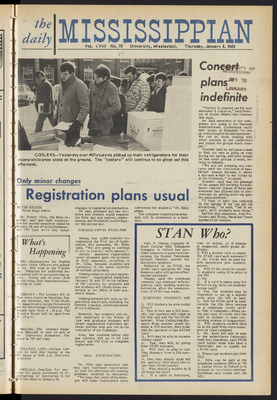 "January 8, 1970" by The Daily Mississippian