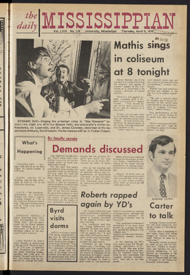 "April 9, 1970" by The Daily Mississippian