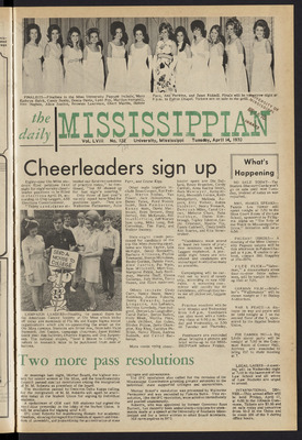 "'April 14, 1970" by The Daily Mississippian