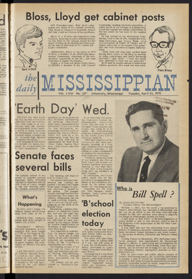 "April 21, 1970" by The Daily Mississippian