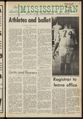 "June 18, 1970" by The Daily Mississippian