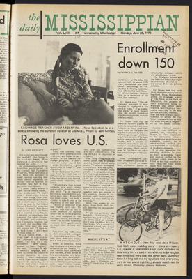 "'June 22, 1970" by The Daily Mississippian