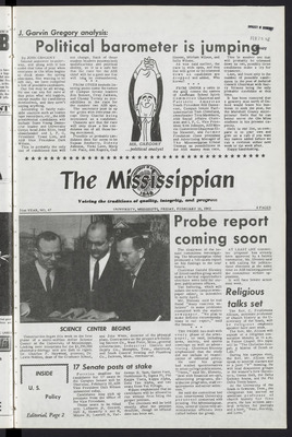 "'February 16, 1962" by The Mississippian