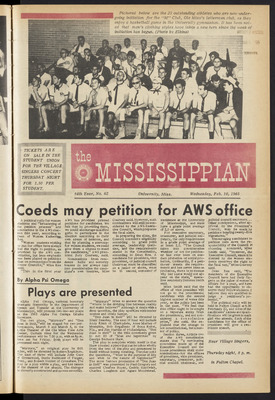 "'February 10, 1965" by The Mississippian