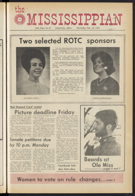 "February 18, 1965" by The Mississippian