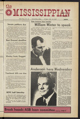 "February 19, 1965" by The Mississippian