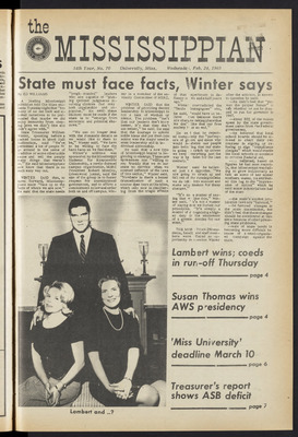 "'February 24, 1965" by The Mississippian