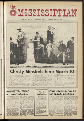 "February 25, 1965" by The Mississippian