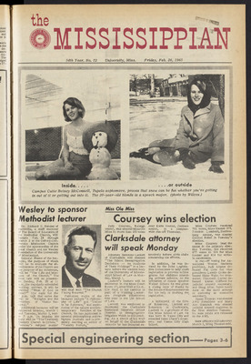 "'February 26, 1965" by The Mississippian