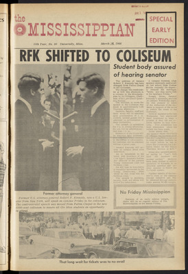 "'March 18, 1966" by The Mississippian