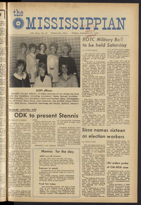 "'February 17, 1967" by The Mississippian