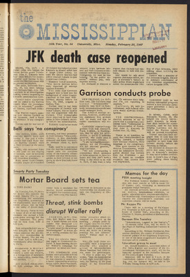 "February 20, 1967" by The Mississippian