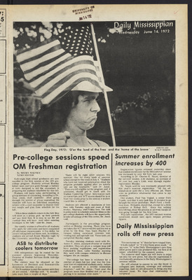 "June 14, 1972" by The Daily Mississippian