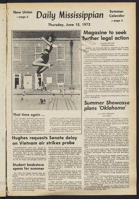 "June 15, 1972" by The Daily Mississippian