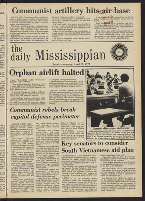 "April 15, 1975" by The Daily Mississippian