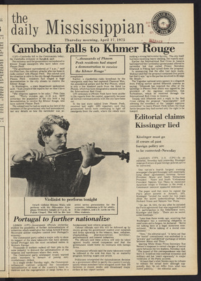 "April 17, 1975" by The Daily Mississippian