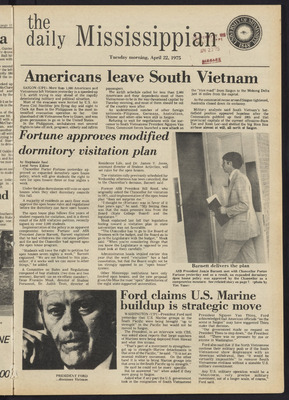"April 22, 1975" by The Daily Mississippian