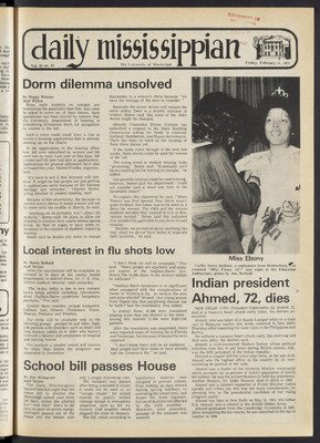 "February 11, 1977" by The Daily Mississippian
