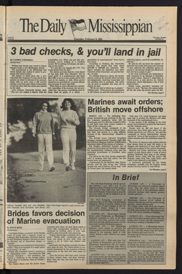 "February 9, 1984" by The Daily Mississippian