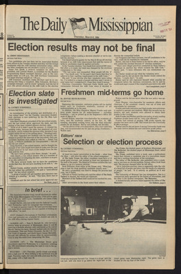 "March 8, 1984" by The Daily Mississippian