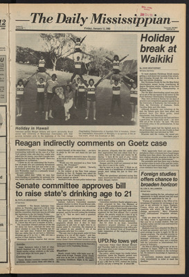 "January 11, 1985" by The Daily Mississippian