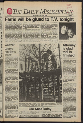 "March 24, 1986" by The Daily Mississippian