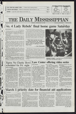 "February 28, 1992" by The Daily Mississippian